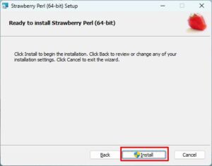 Perl：WindowにStrawberry Perlをインストールしよう - まだ名前の無い倉庫